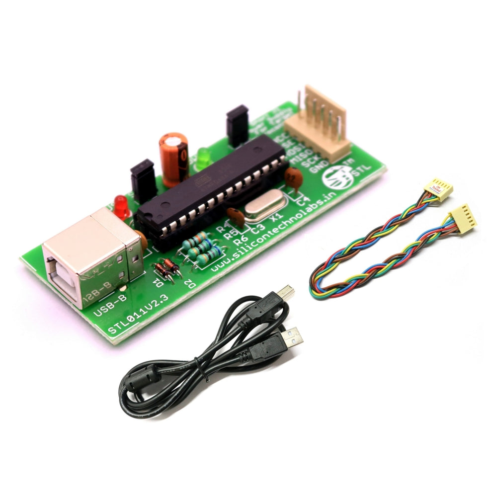 Atmel Avr 8051 Usbasp Isp Programmer Efficient Microcontroller Programming Silicon Technolabs