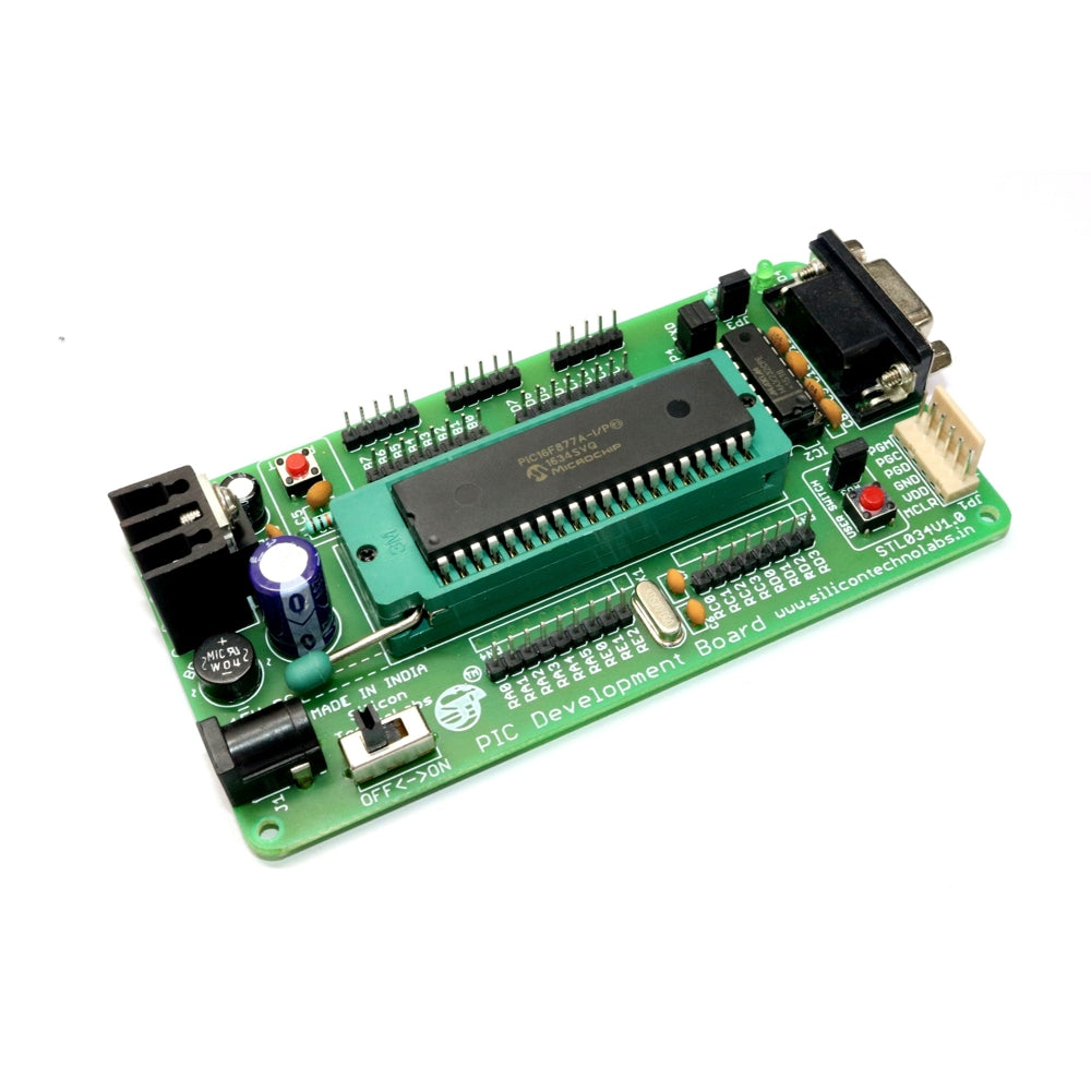 PIC Development Board | Microcontroller Board for Electronics Projects – Silicon TechnoLabs